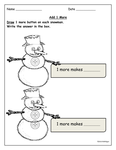 Christmas Counting Numbers 1 More1 Less Presentation Lesson Plan ...