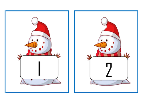 Christmas Counting Numbers 1 More1 Less Presentation Lesson Plan ...