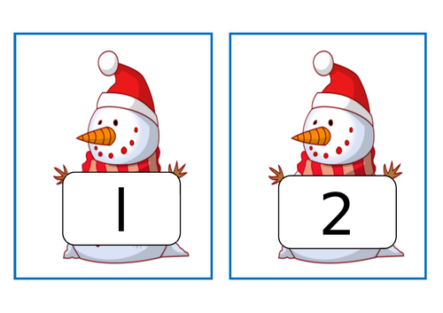 Christmas Counting Numbers 1 More1 Less Presentation Lesson Plan ...