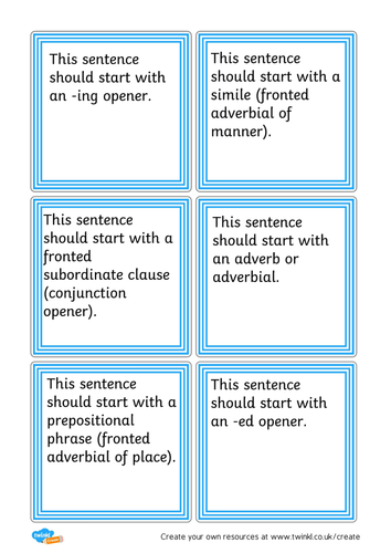 Slow Writing Cards | Teaching Resources