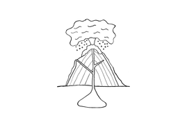 Volcano: Create a Labelled Diagram | Teaching Resources