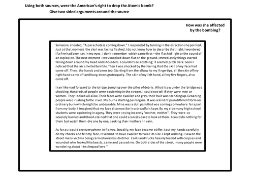 Hiroshima bombing | Teaching Resources