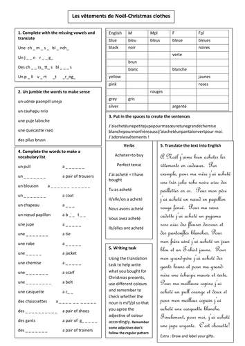 Cover lessons Christmas-Noel | Teaching Resources