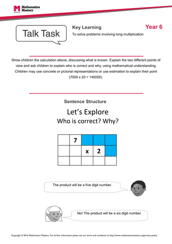 Long multiplication and long division | Teaching Resources