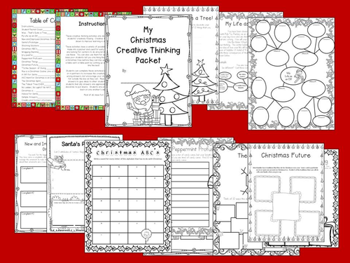 Christmas BUNDLE for 4th Grade | Teaching Resources