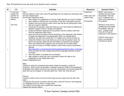 How Are You? in Spanish Lesson Plan, PowerPoint (with audio ...