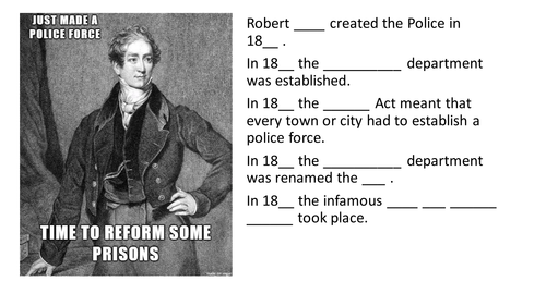 Changes to the Police force since 1900 - Edexcel History 9-1 - Crime ...