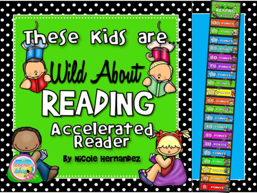 Accelerated Reader (AR) Clip Chart - {Increments of 5} | Teaching Resources