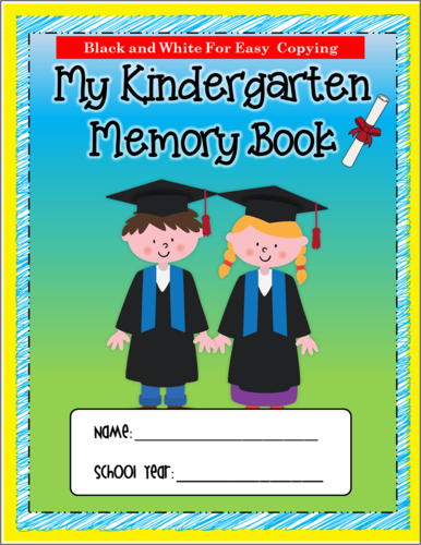 Kindergarten Memory Book | Teaching Resources