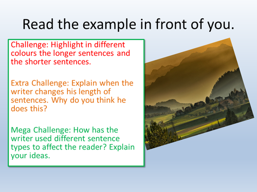 Descriptive / Creative Writing | Teaching Resources