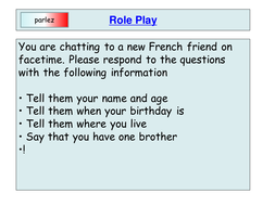 Introduction to family members in French. by mrsjlea | Teaching Resources