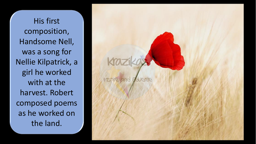 Robert Burns and Burns Night | Teaching Resources