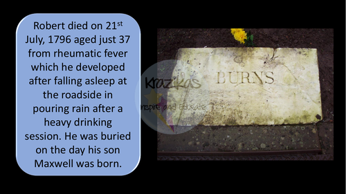 Robert Burns and Burns Night | Teaching Resources