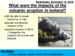 Iceland volcano case study | Teaching Resources