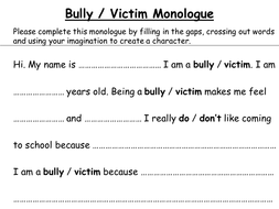Key Stage 3 Drama: Bullying SOW | Teaching Resources