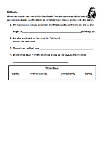 Coraline Sen Unit Years 6 7 8 Part 2 Teaching Resources