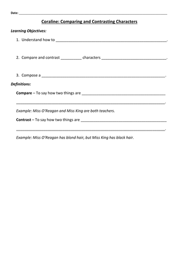 Coraline Sen Unit Years 6 7 8 Part 2 Teaching Resources