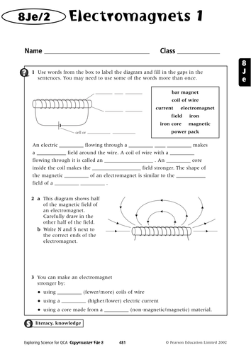 Electricity and Magnetism | Teaching Resources