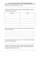 Winkler method titration for dissolved oxygen in water for IB redox ...