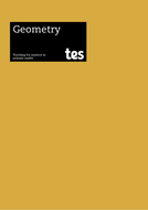 Geometry: Teaching for mastery booklet | Teaching Resources