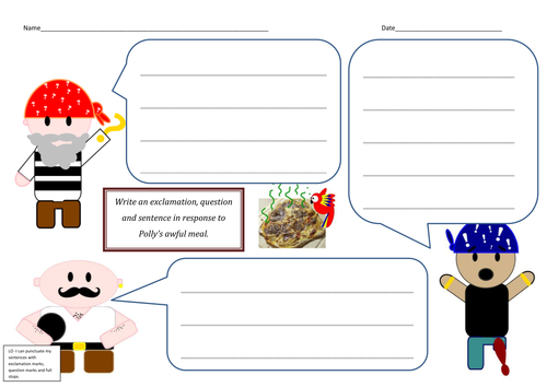 Spag: The Punctuation Pirates | Teaching Resources