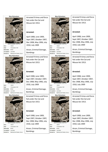 Women's Suffrage/The Suffragettes | Teaching Resources