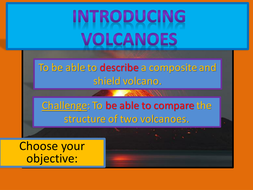 KS3 Geography: the structure of a volcano | Teaching Resources