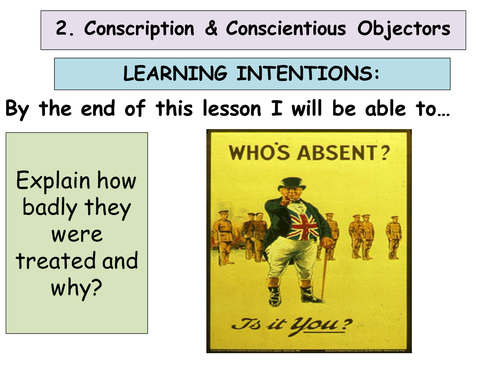 National 4 & 5 History: WWI | Teaching Resources