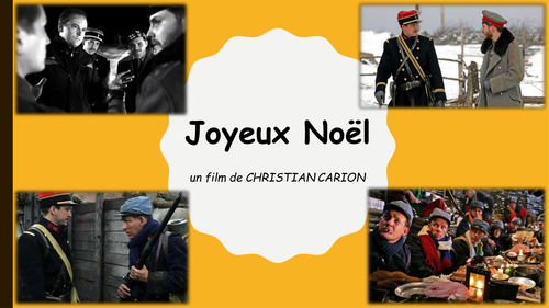 {Noël/Christmas} - JOYEUX NOEL - Etude du film {KS4 - KS5} - CHRISTMAS ...