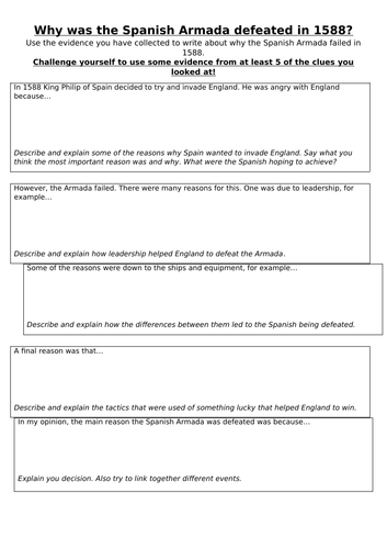 The Spanish Armada, 1588 | Teaching Resources