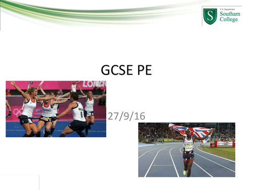 Edexcel GCSE PE 9-1 Applied Anatomy and Physiology | Teaching Resources