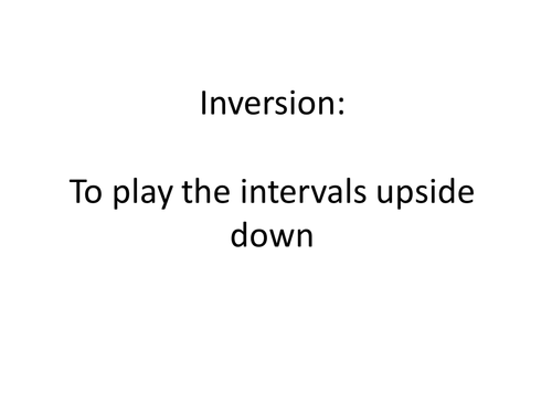Music Composition - Developing Melody | Teaching Resources
