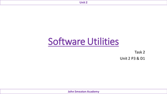 BTEC Level 3 Unit 2: Computer Systems | Teaching Resources
