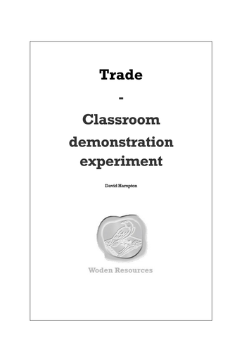Trade classroom activity for A level Economics | Teaching Resources