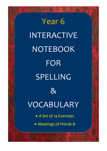 Preparation for NAPLAN: Years 3 - 9 Interactive Notebook for Spelling ...
