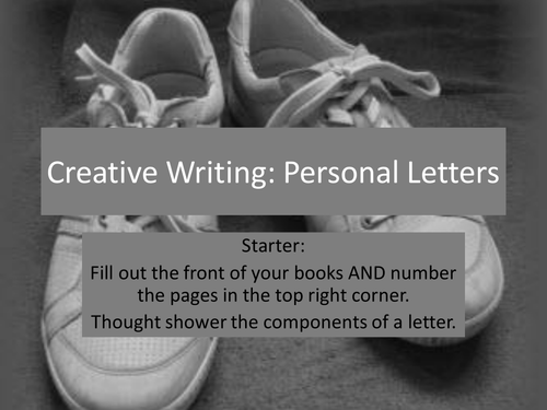 KS4 Creative Writing Pack - inspired by "Your Shoes" | Teaching Resources