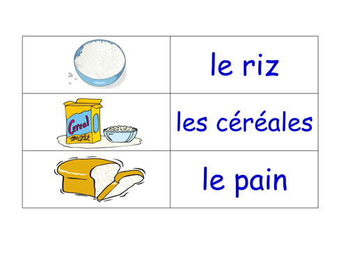 Food and drink in French Flashcards (120+ French Food and Drink Flash ...
