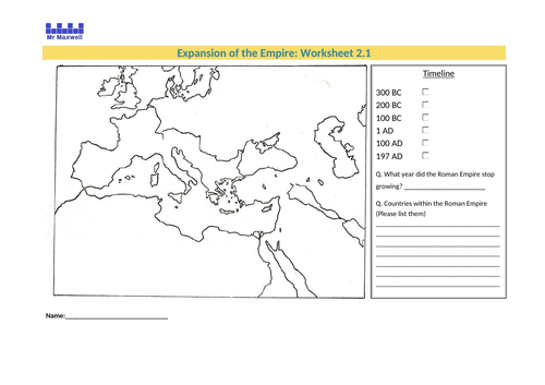 Lesson 2: Growth of the Roman Empire | Teaching Resources