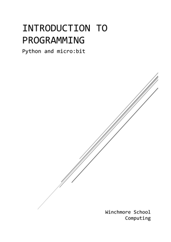 Python and the Microbit | Teaching Resources