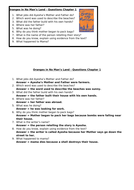 Orange in No Man's Land Reading Comprehension | Teaching Resources