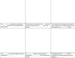 Lesson on Adult cell cloning. by znawaz | Teaching Resources