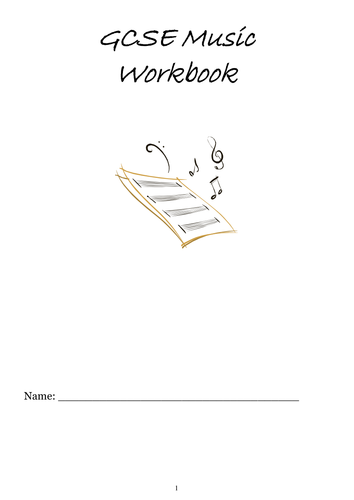 GCSE Music Workboook | Teaching Resources