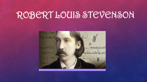 Robert Louis Stevenson PPT and worksheets on 'Treasure Island' | Teaching Resources