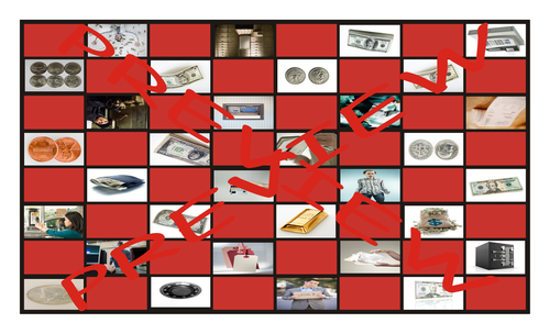 Money and Banking Checker Board Game | Teaching Resources