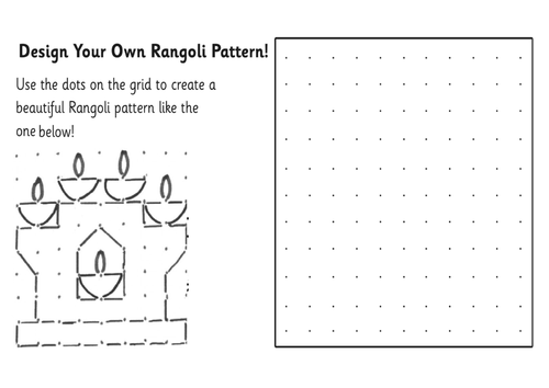 Diwali Rangoli Pattern | Teaching Resources