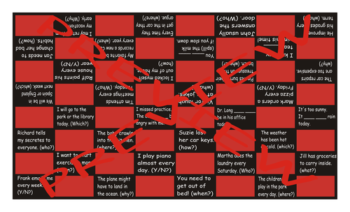 Future Simple Tense with Will Checker Board Game | Teaching Resources