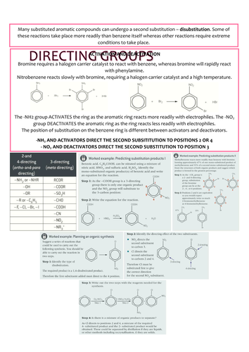 Chemistry A-Level OCR Revision Notes - Aromatic, Carbonyls and ...