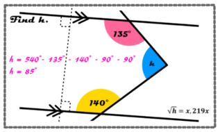 Angles in parallel lines Problem solving question with Answers ...