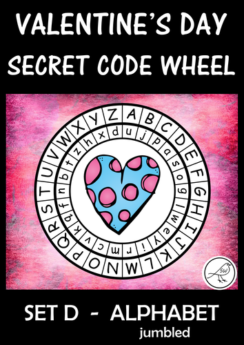Secret Code Wheel - Valentine's Day - Alphabet (jumbled) | Teaching ...
