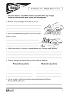 Natural Disasters | Teaching Resources